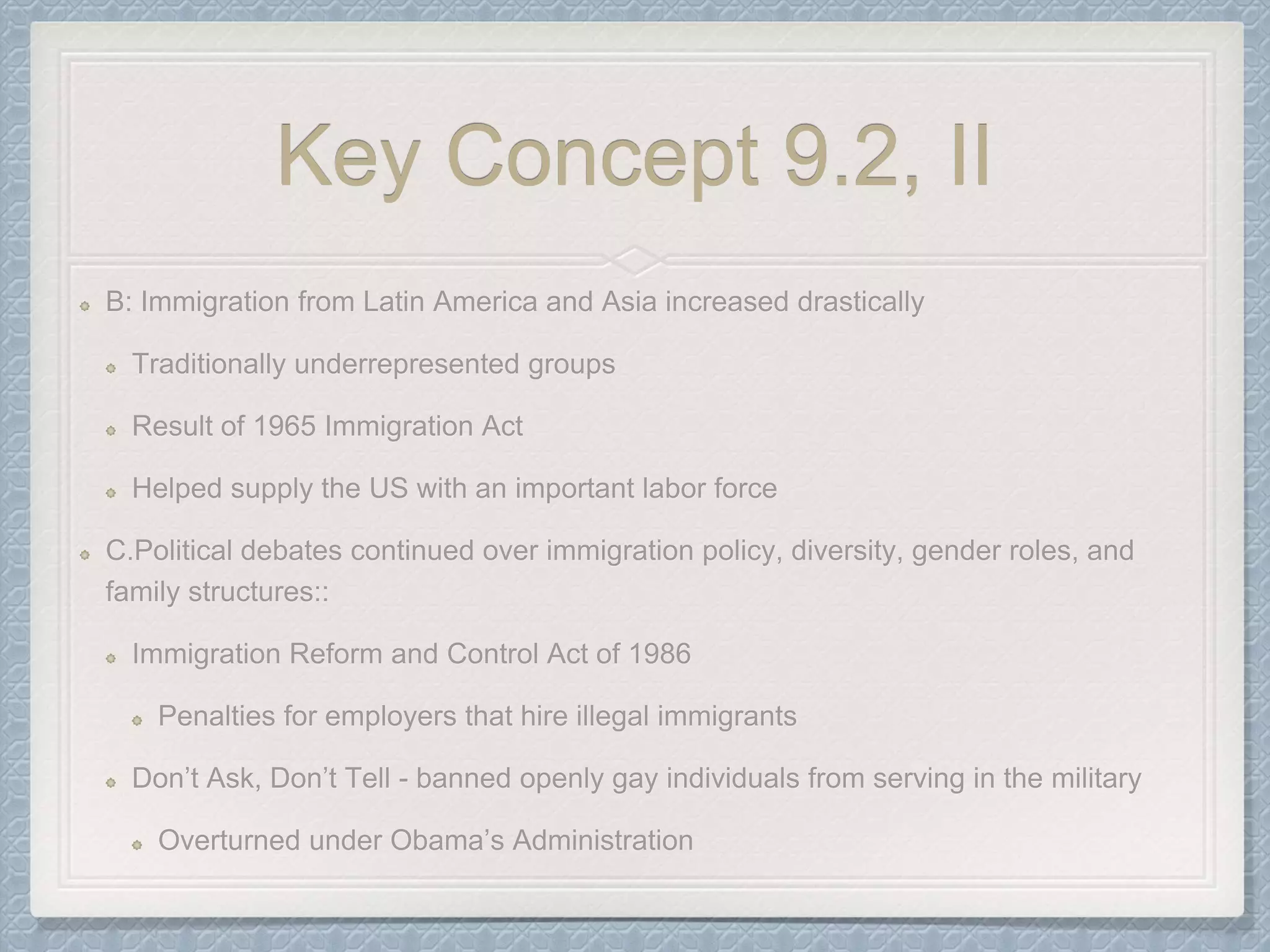 Apush review-key-concept-9.2-revised | PPT