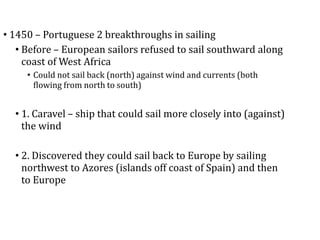 APUSH Chapter 1 American Pageant | PPT