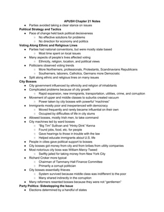 Chapter 21 Notes | PDF