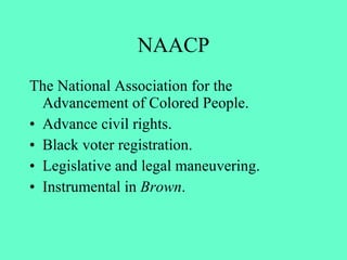 Apush civil rights | PPT