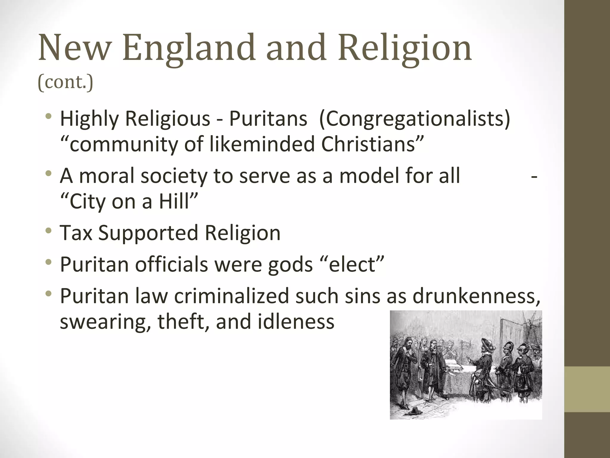 Apush colonial american_life2011 | PPT