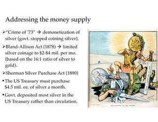 Sherman Silver Purchase Act Farmers