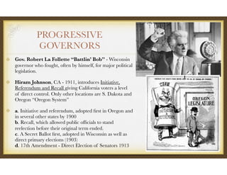 Direct Primary Progressive Era