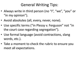 APUSH_LEQ_Writing_Guide.pptx