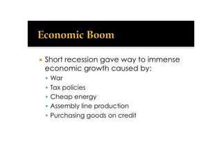 Apush module 7b lesson 1 | PPT