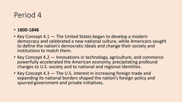 APUSH Period 4 Review | PPTX