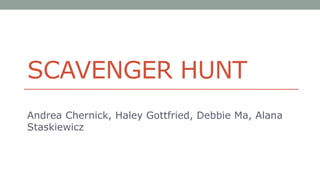 Apush scavenger hunt | PPTX