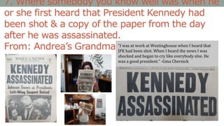 Apush scavenger hunt | PPTX