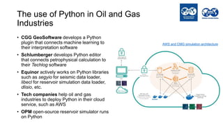 Python Awareness for Exploration and Production Students and Professionals | PPTX