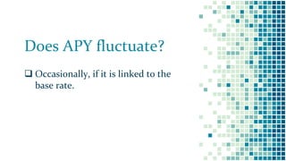 APR vs APY: Key Distinctions | PPTX