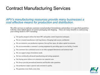 APV Engineered Coatings Company Overview | PPT