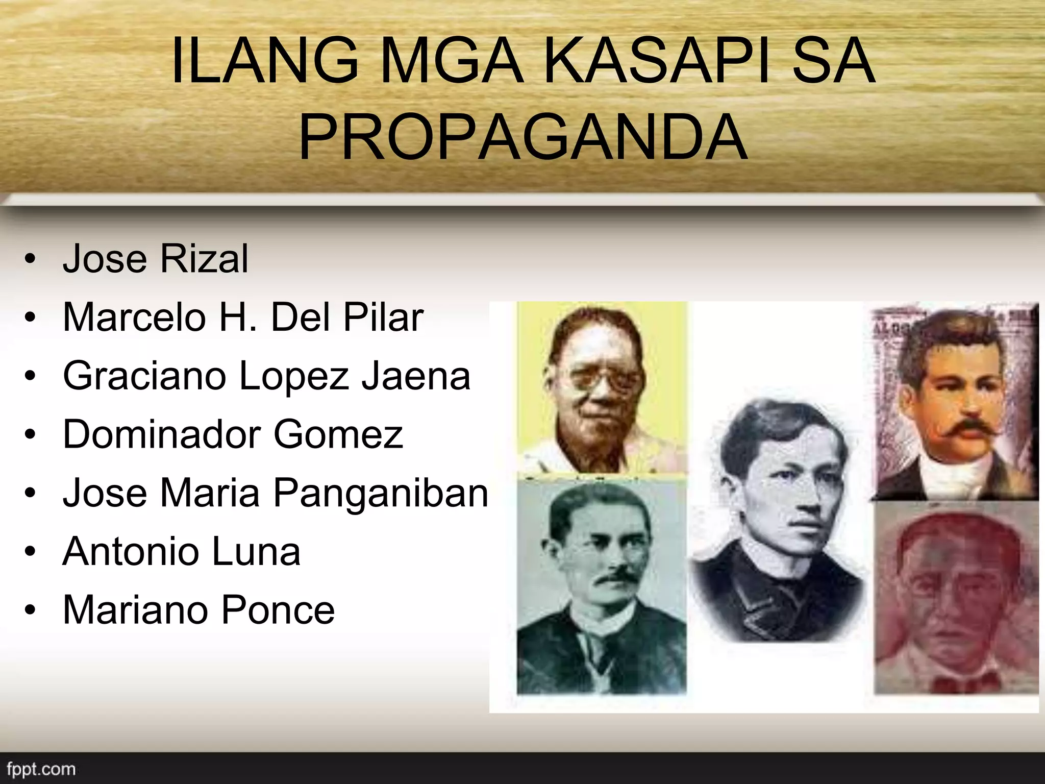 Kasaysayan Ng Pilipinas Sa Panahon Ng Propaganda At Himagsikan