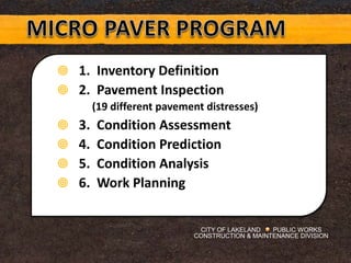 Tools for Pavement Preservation | PPT