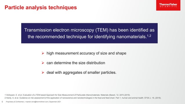 Automated Particle Size Analysis for TEM | PPT