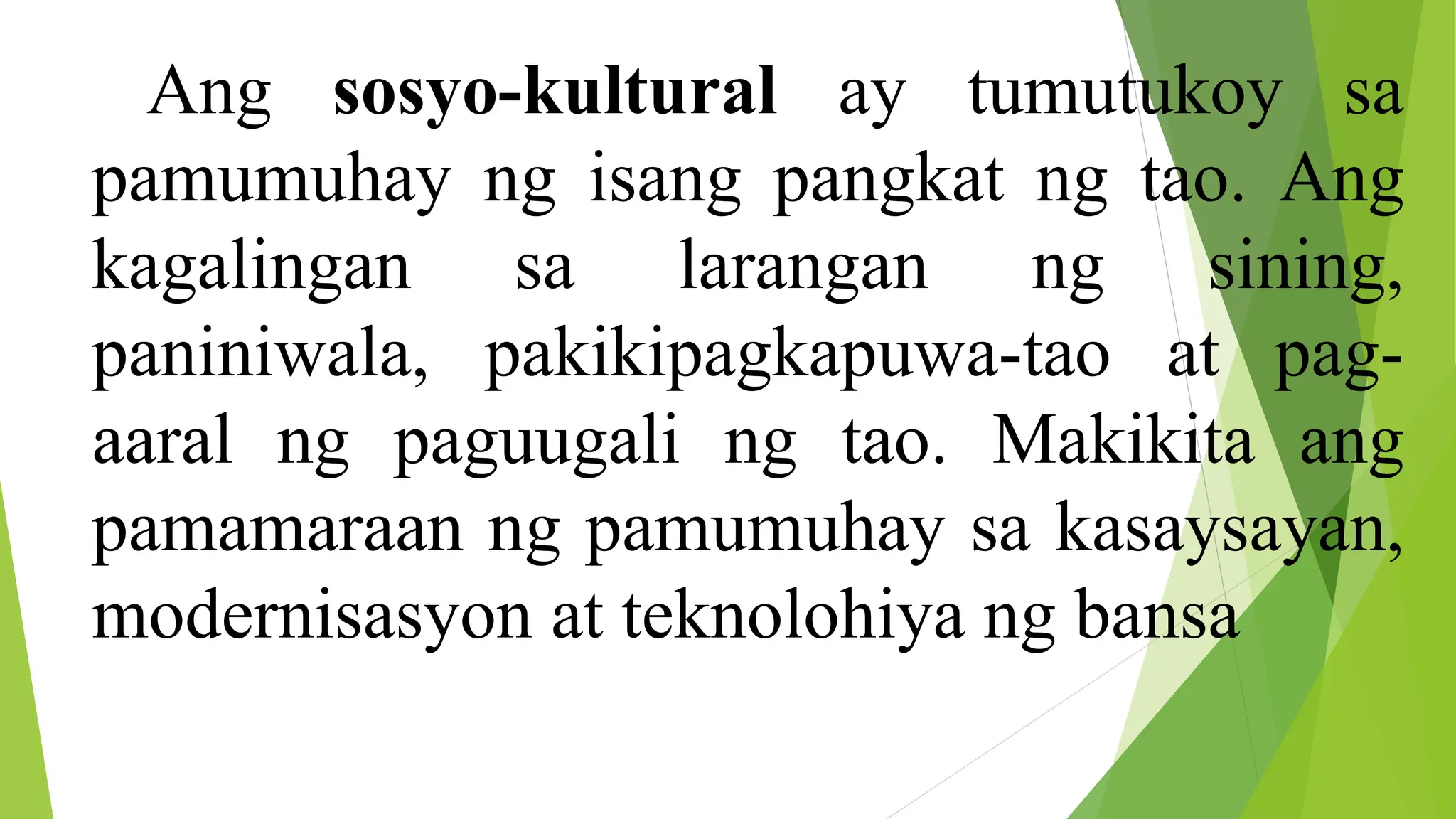 AP WEEK 5 MODULES-SOSYO-KULTURAL AT PAMPOLITIKONG PAMUMUHAY NG MGA ...