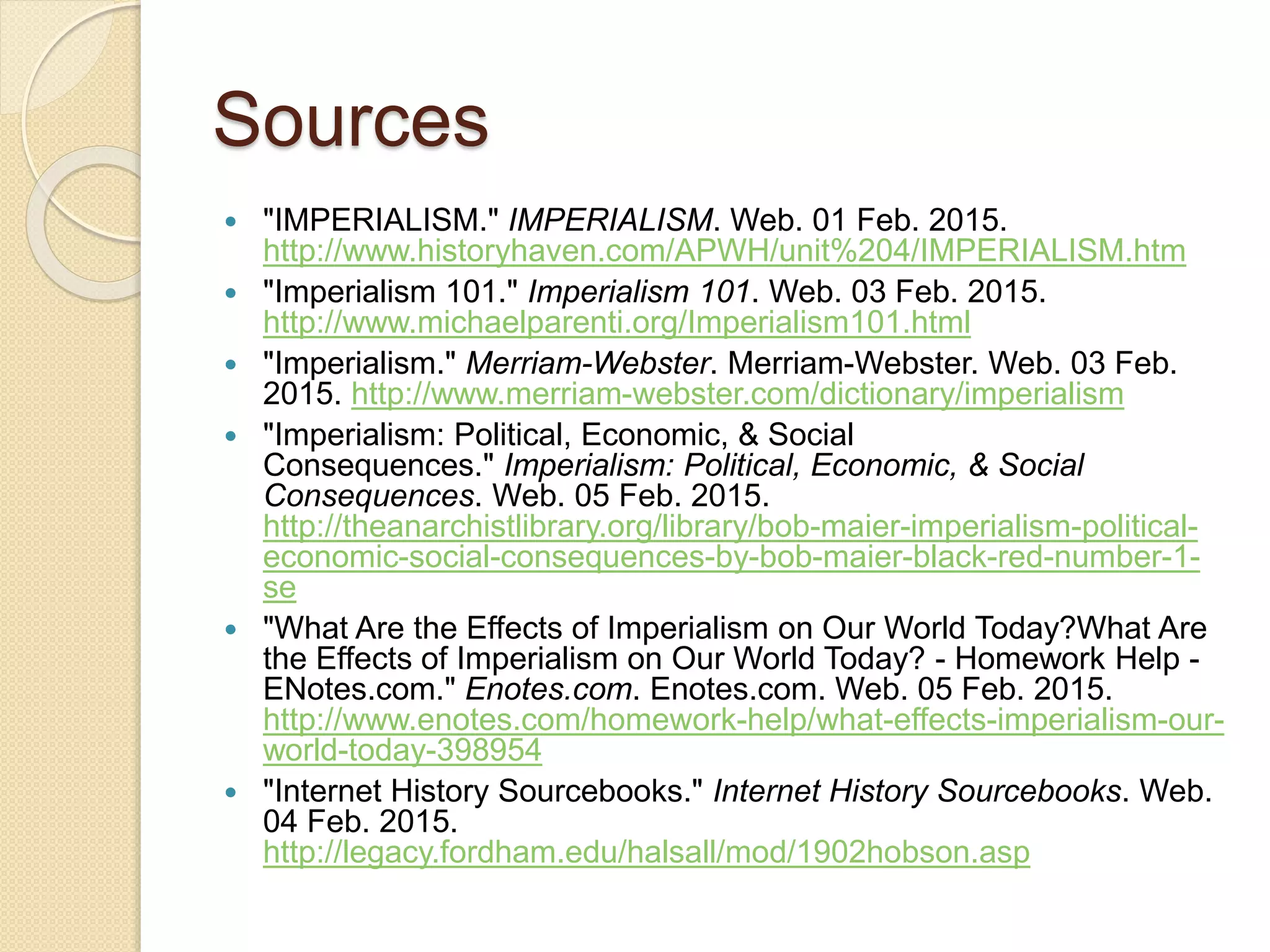 AP World History - Lesson 26 [PBA]: Imperialism | PPTX
