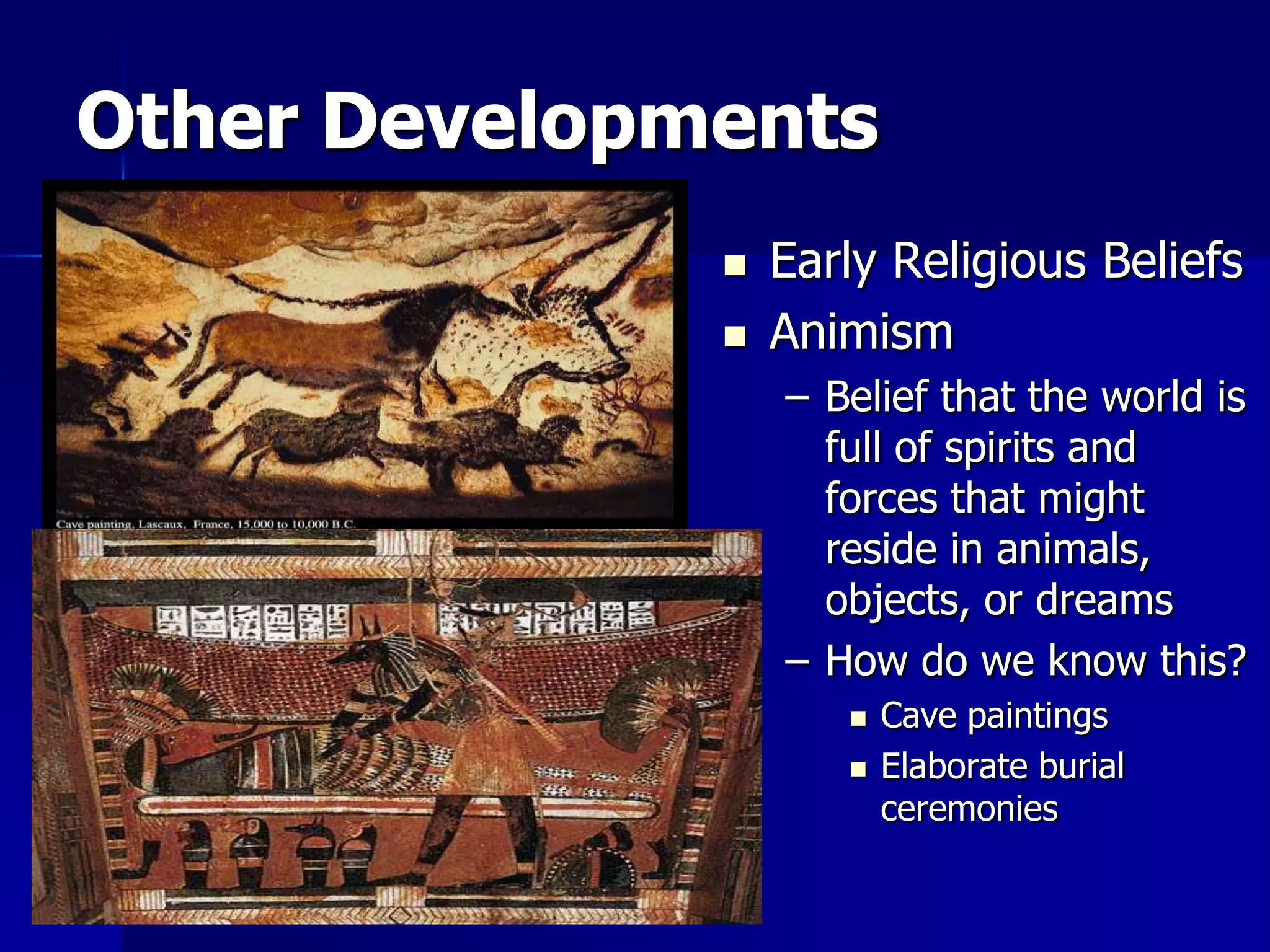 Apwh ch 1 part 1 prehistory and early civilizations | PPT