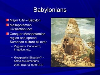 Apwh Unit 1 part 2 - River Valley Civilizations | PPT