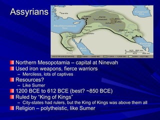 Apwh Unit 1 part 2 - River Valley Civilizations | PPT