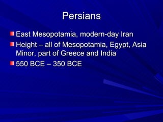 Apwh Unit 1 part 2 - River Valley Civilizations | PPT