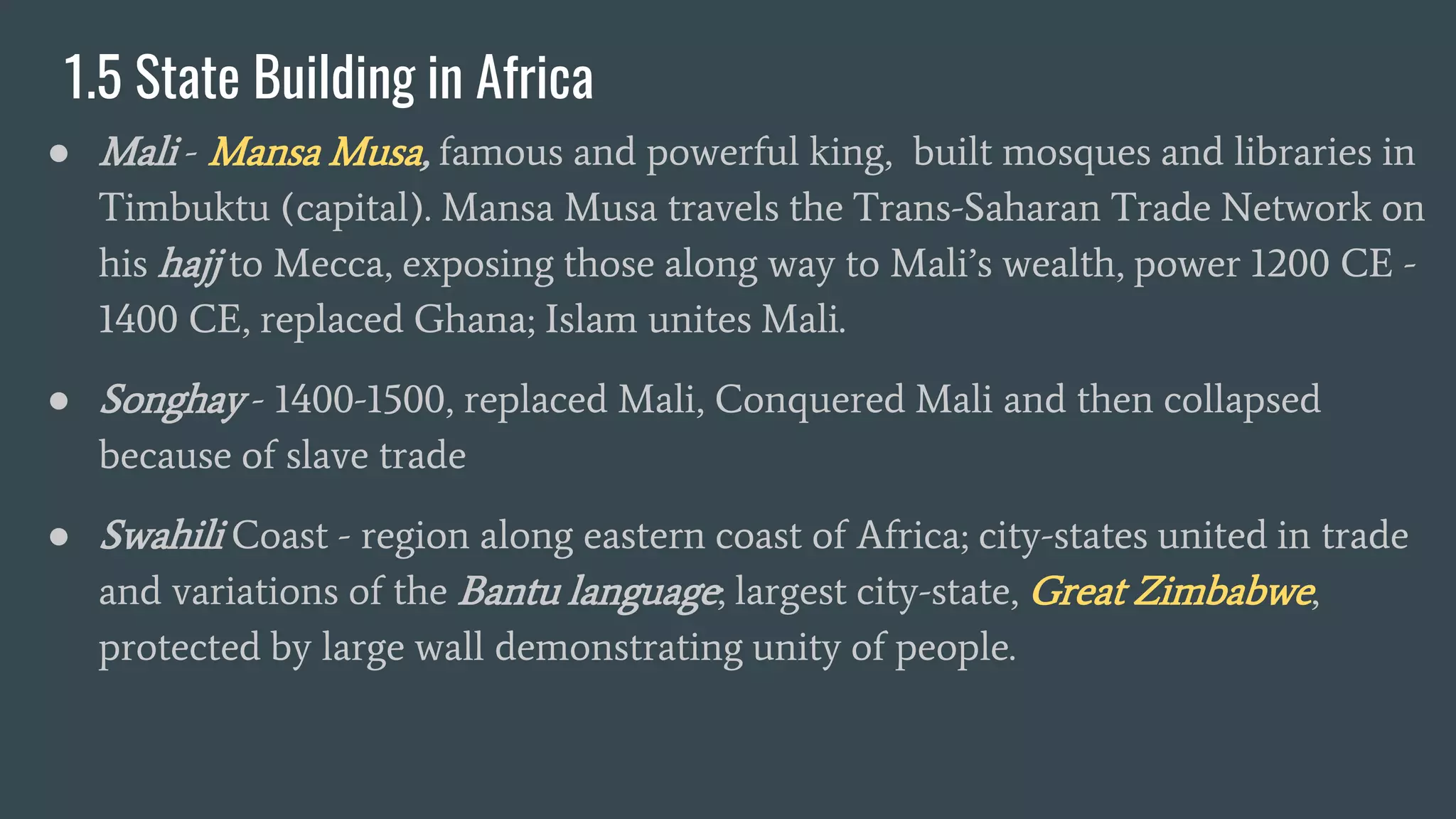 AP World History: Modern Period 1, c. 1200-1450 CE Review | PPTX