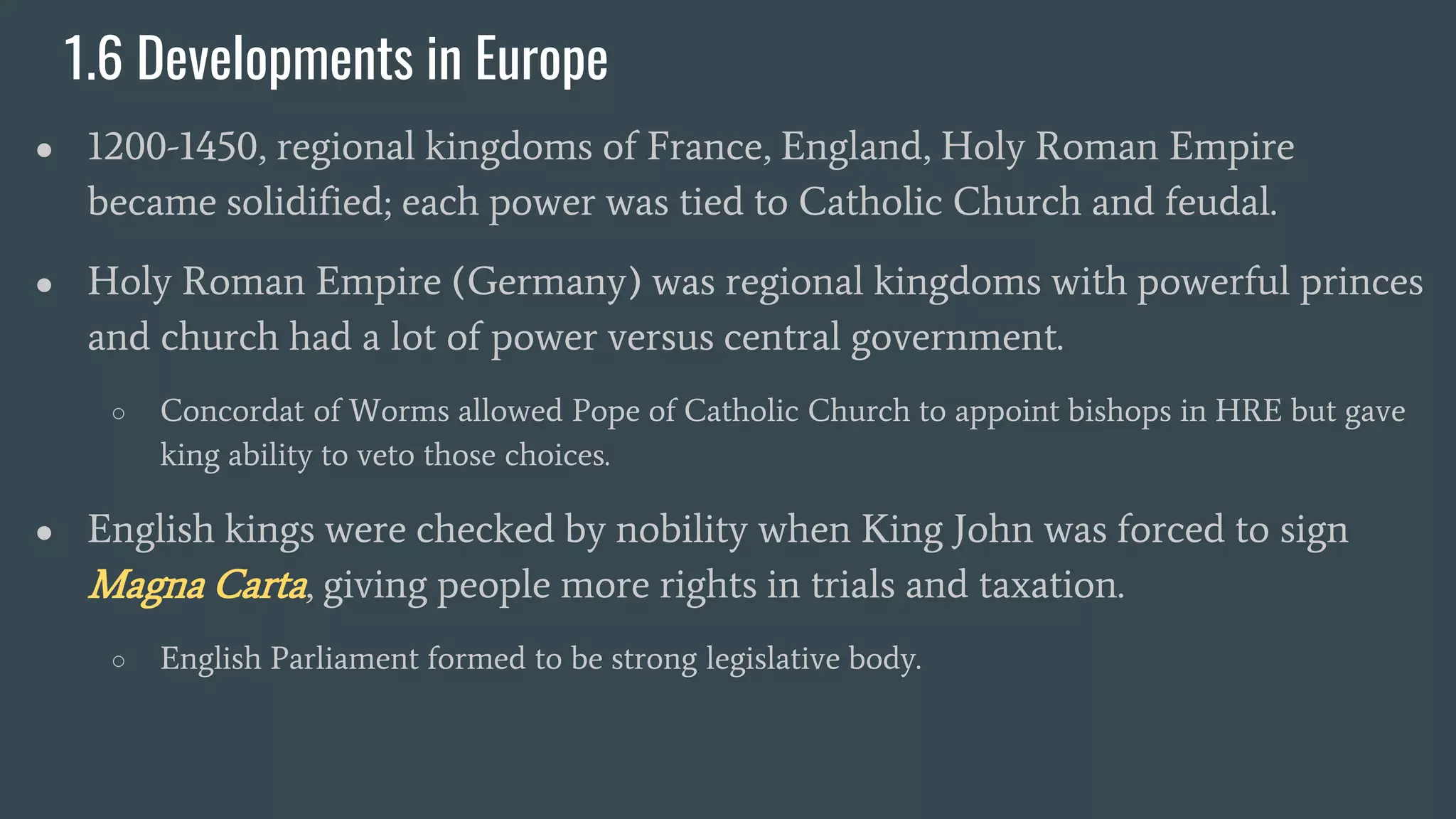 AP World History: Modern Period 1, c. 1200-1450 CE Review | PPTX