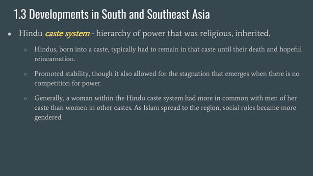 AP World History: Modern Period 1, c. 1200-1450 CE Review | PPTX