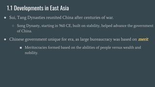 AP World History: Modern Period 1, c. 1200-1450 CE Review | PPTX