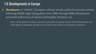 AP World History: Modern Period 1, c. 1200-1450 CE Review | PPTX