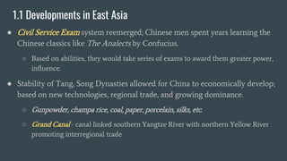 AP World History: Modern Period 1, c. 1200-1450 CE Review | PPTX