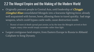 AP World History: Modern Period 1, c. 1200-1450 CE Review | PPTX