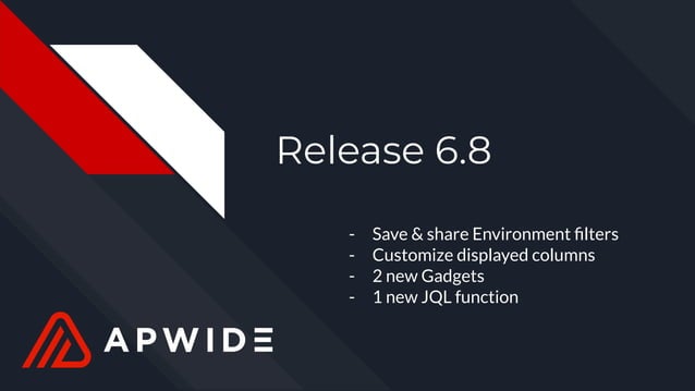 Environment Hub in Jira - Apwide Golive 6.8 | PPT