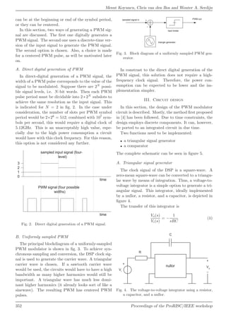 A pwm modulator | PDF