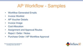 Ap workflow what is it | PPT