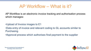 Ap workflow what is it | PPT