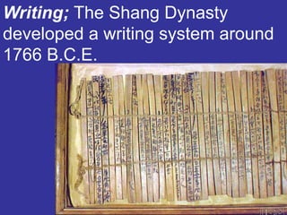 AP_World-Ancient_China.ppt Shang Zhou Qin Han | PPT