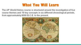 Ap world history course description | PPT