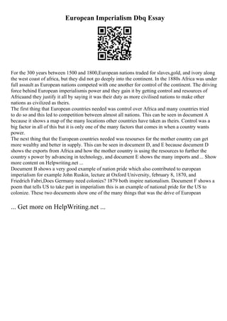Ap World History Compare And Contrast Essay Format | PDF