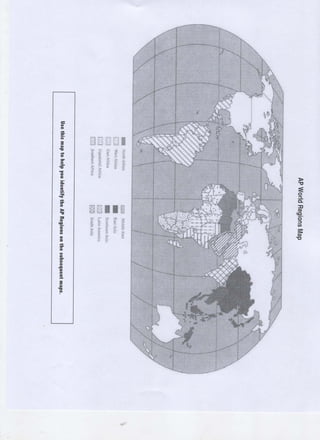 AP World History Summer Map Assignment | PDF