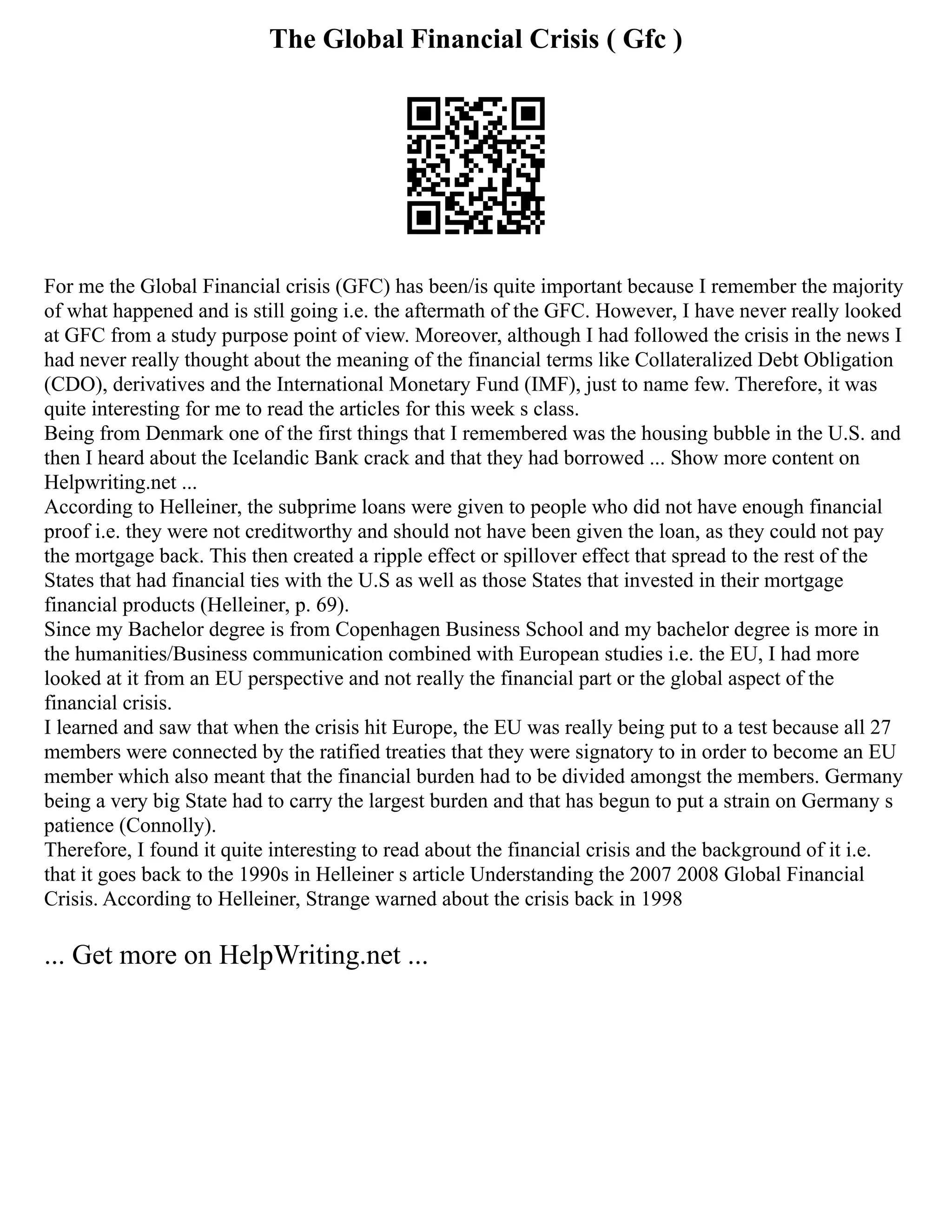 Ap World History Thesis Statement Examples. How To Write A Good ... | PDF