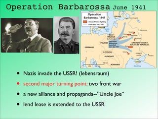 AP World WW II turning pts and lessons learned | PDF