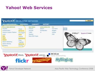 Yahoo Developer Network overview | PDF