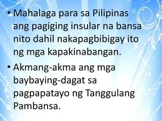 AP_Y1_Aralin_7_Ang_Pilipinas_bilang_Isang_Bansang_Insular_inkay_peralta ...