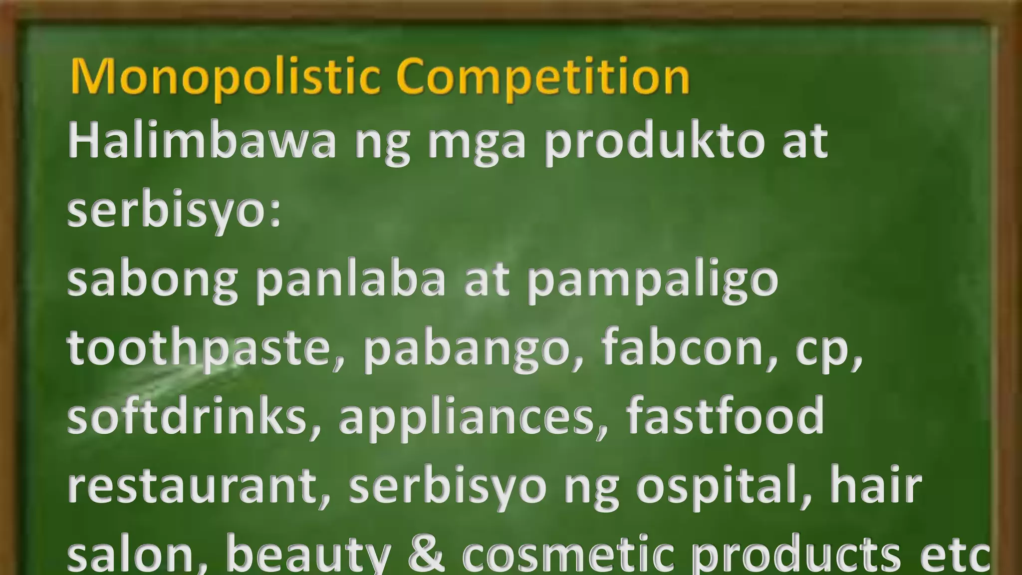 konsepto ng pamilihan | PPTX