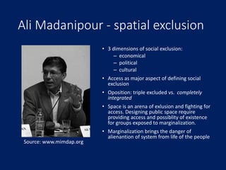 09.2013 Berlin: Public space that excludes. A case study from Warsaw | PDF