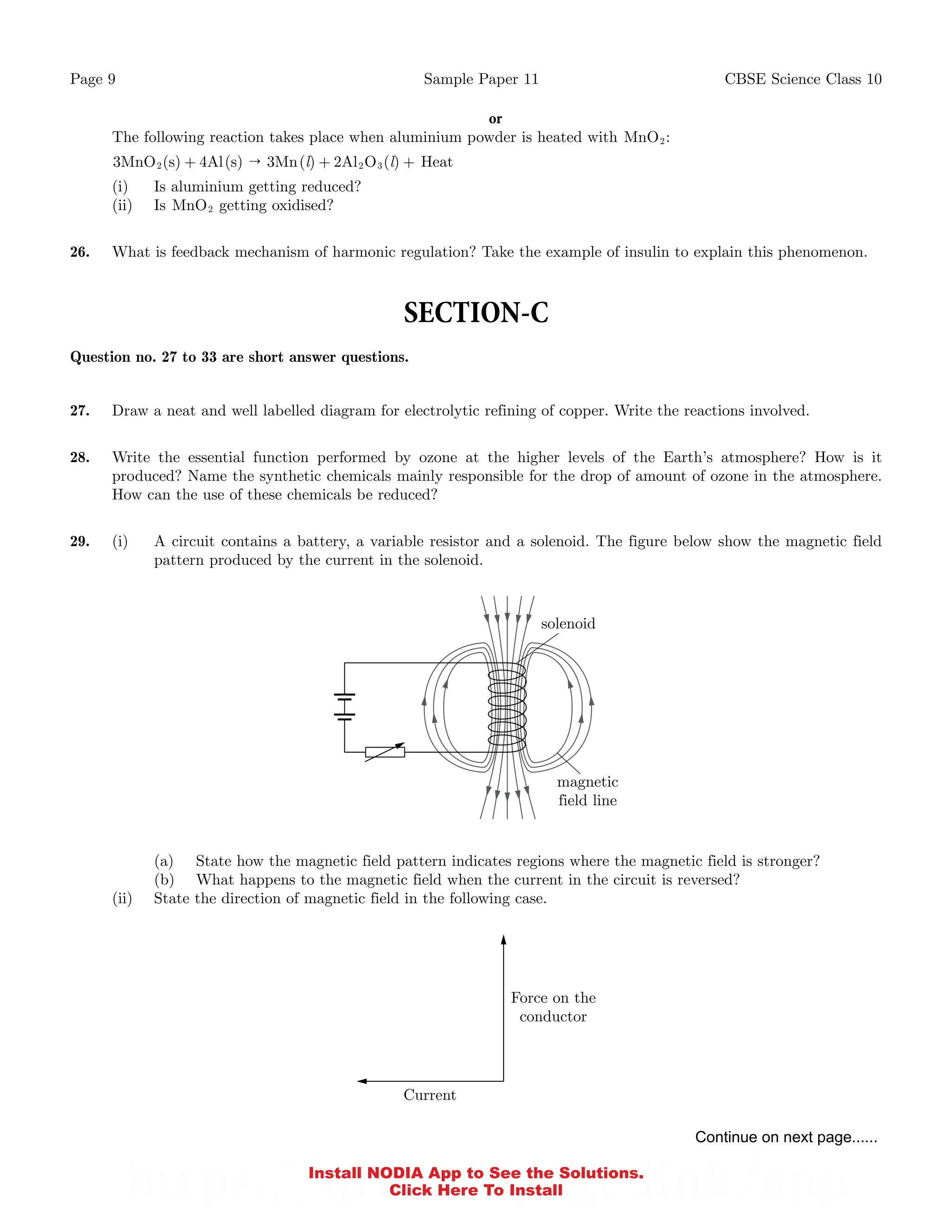 Science 30 set Sample Papers | PDF