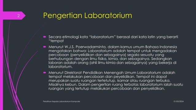 PERANCANGAN DAN PENGEMBANGAN LABORATORIUM KOMPUTER | PDF