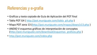 Manual de aplicacion de pot de la ciudad de guatemala | PDF