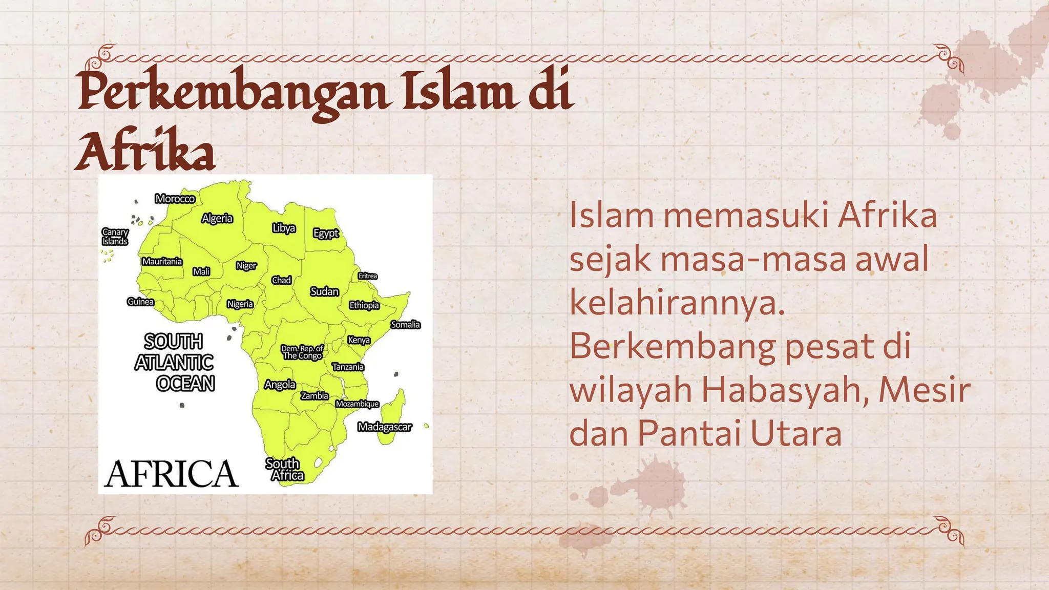 PAI Kelas 12 SMA - Perkembangan Peradaban Islam di Indonesia dan Dunia ...