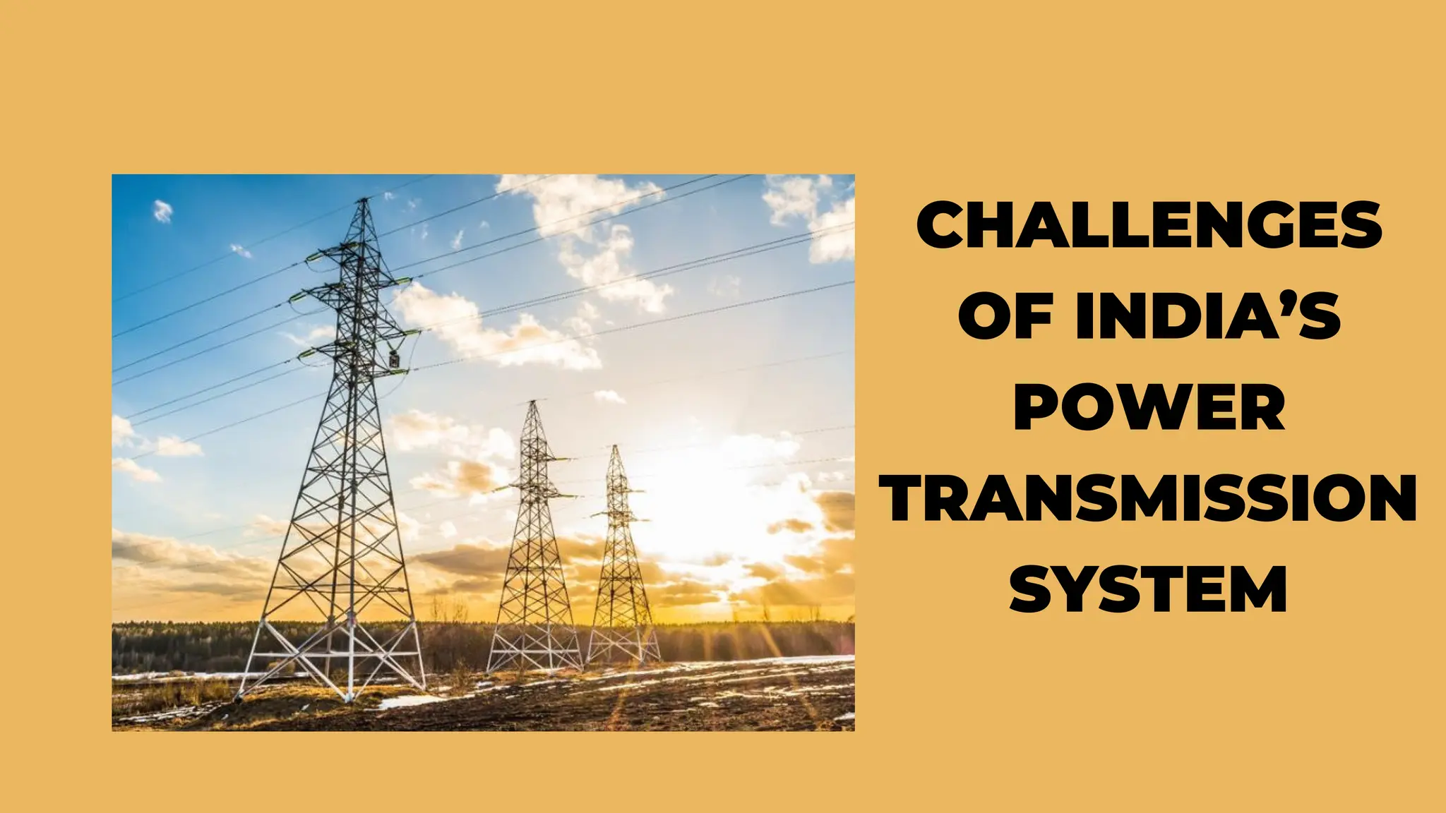 Challenges of India's power transmission system | PDF